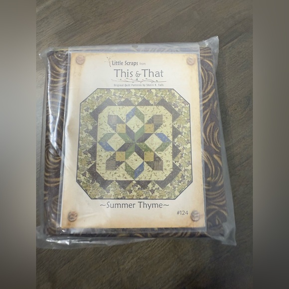 Other | This That Little Scraps Summer Thyme 124 Small Quilt Pattern Fabric New | Poshmark